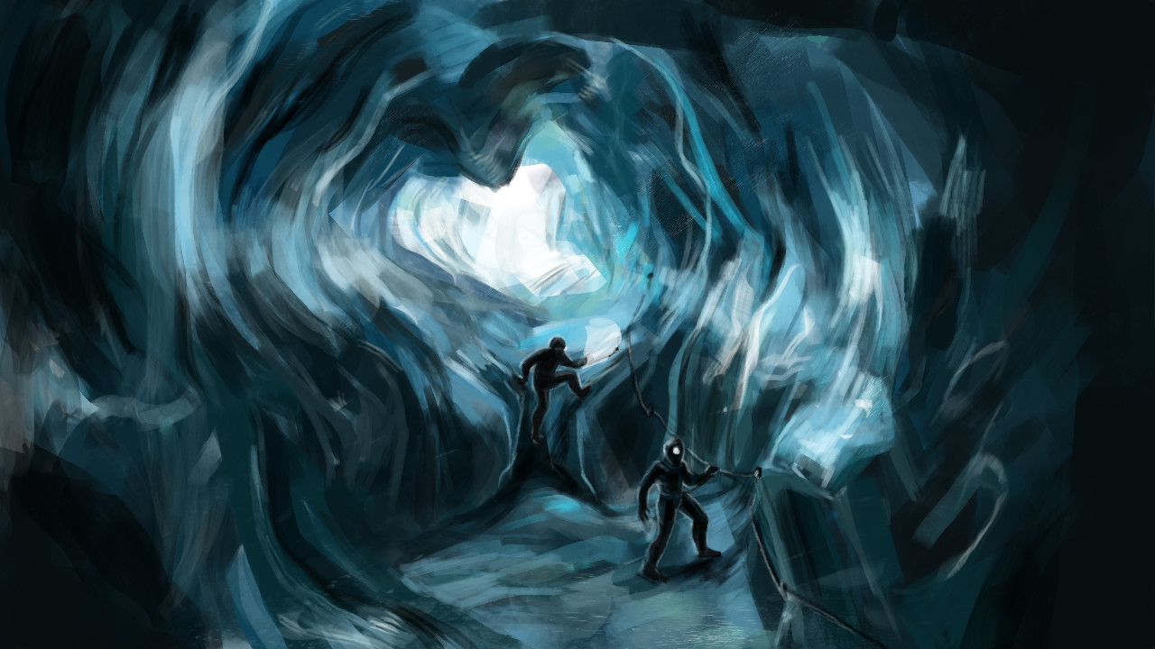 ArtStation - Ice cave