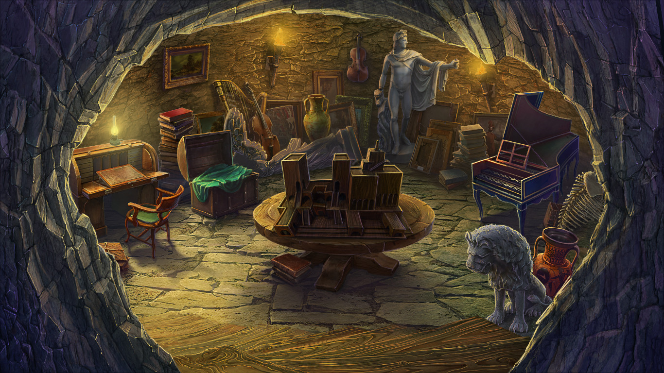 ArtStation - Location for Grim Facade, ERS Game Studios