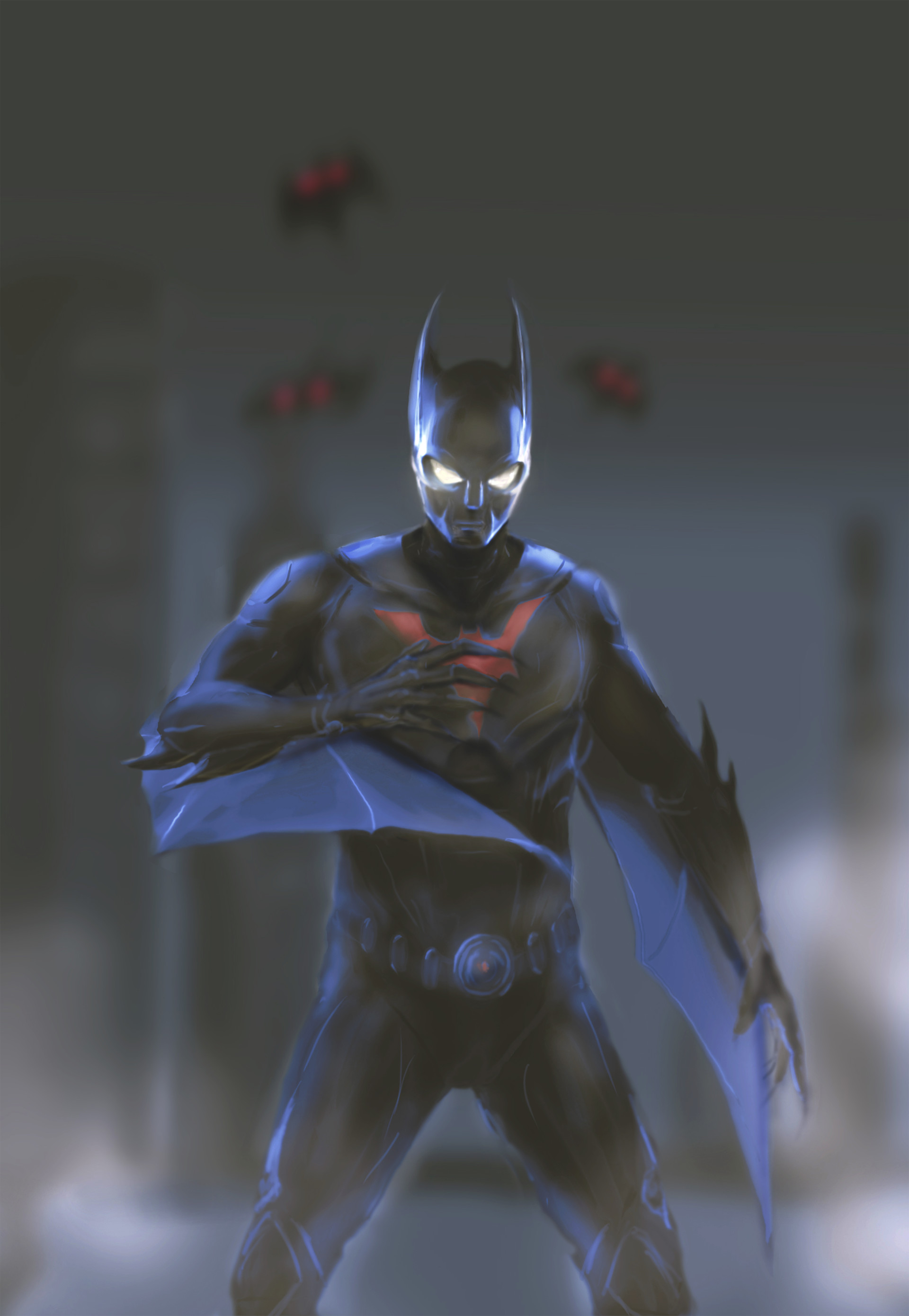 ArtStation - batman beyond fan art, Eoin Christopher Shortt