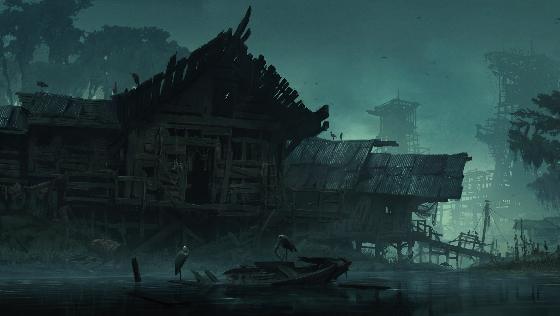 ArtStation - Drowning City