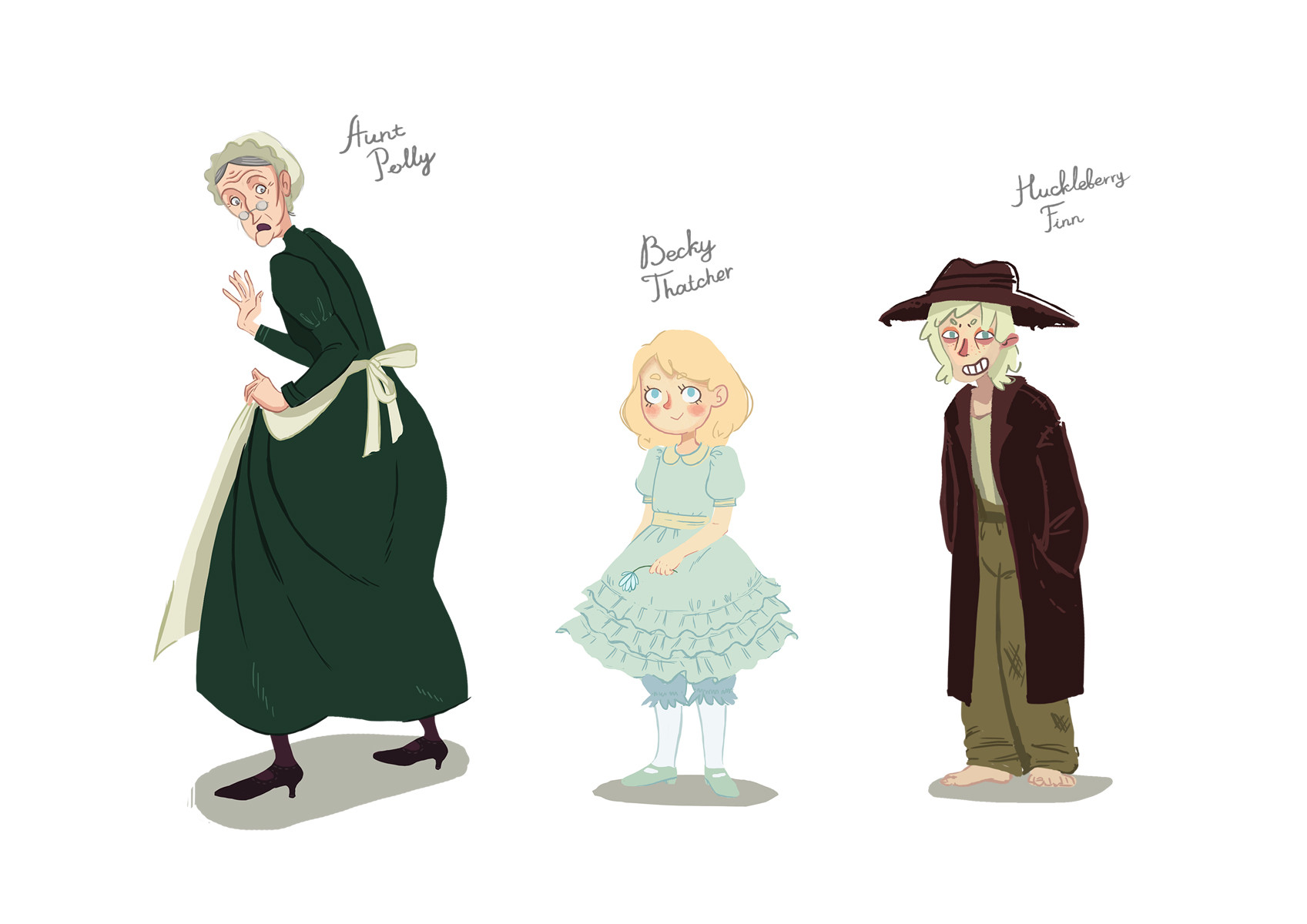 The Adventures Of Tom Sawyer Aunt Polly