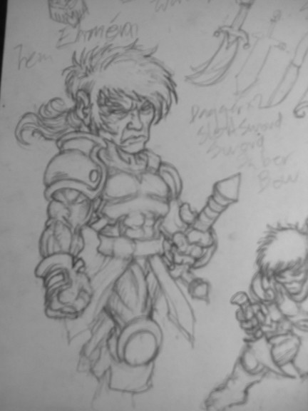 ArtStation - Starting Character Break Down for My Game