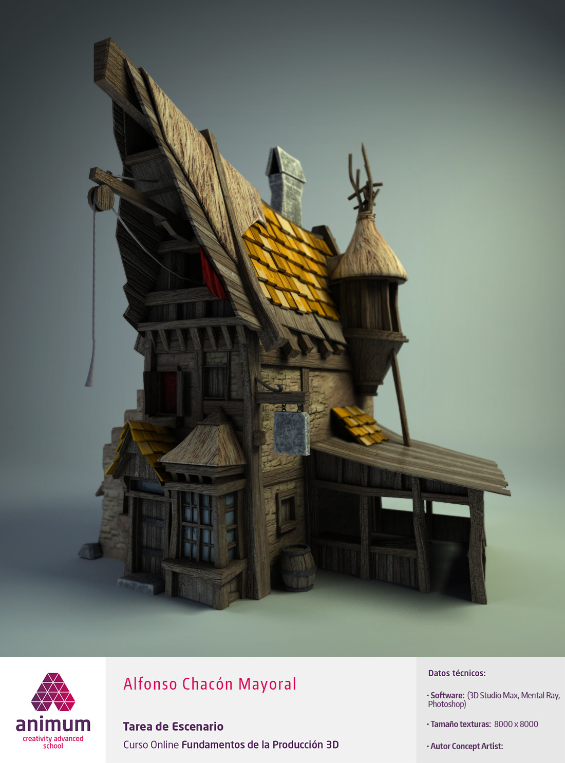 ArtStation - Cartoon House