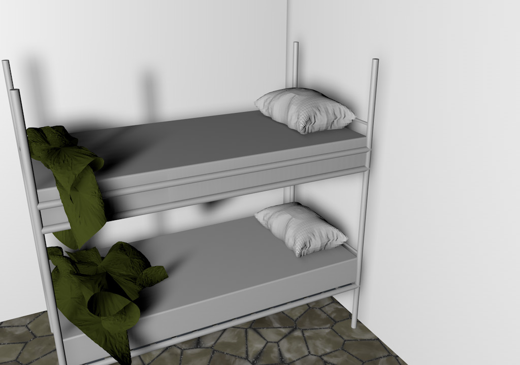 ArtStation - Bunk Bed