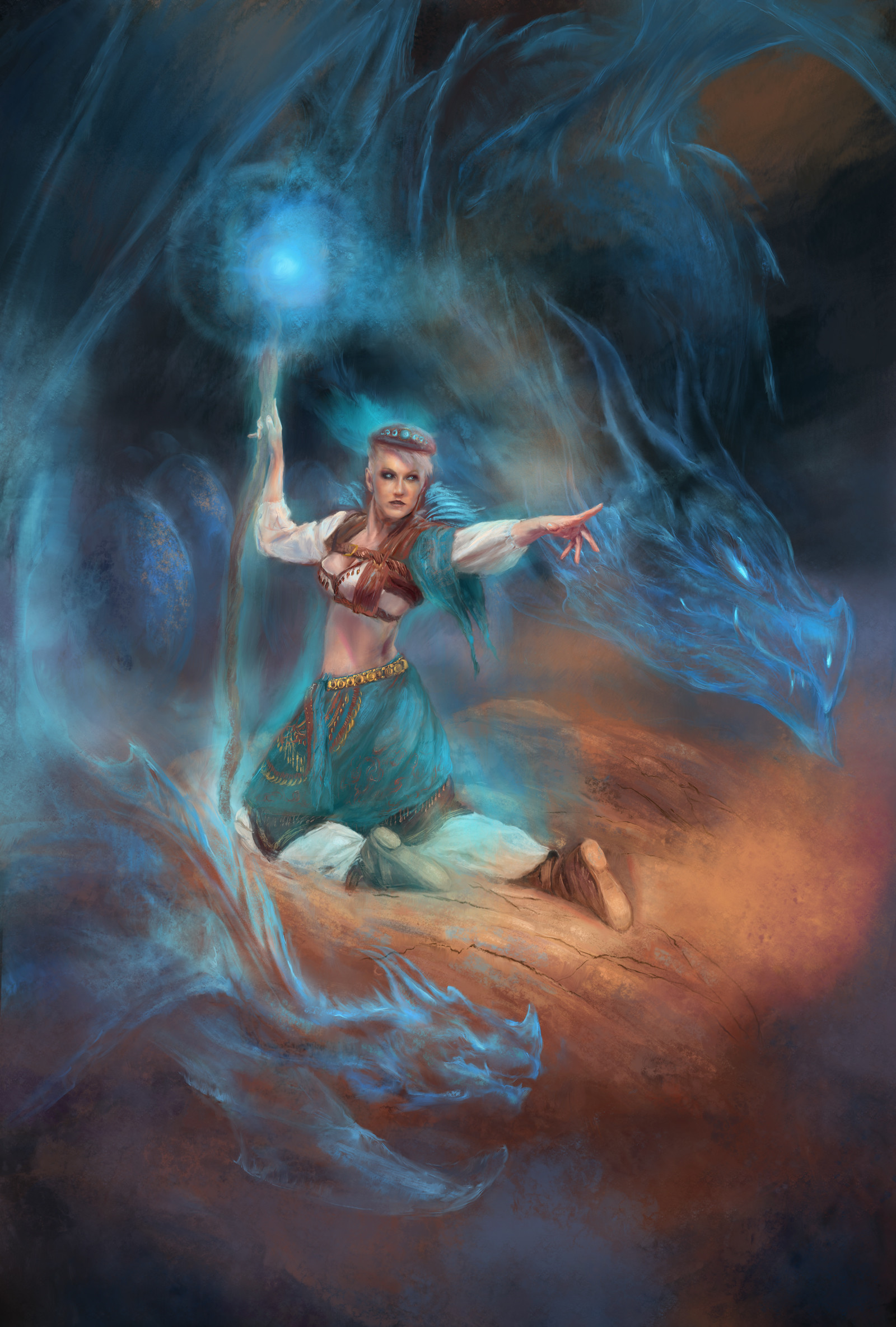 ArtStation - The Summoning of the Spirits