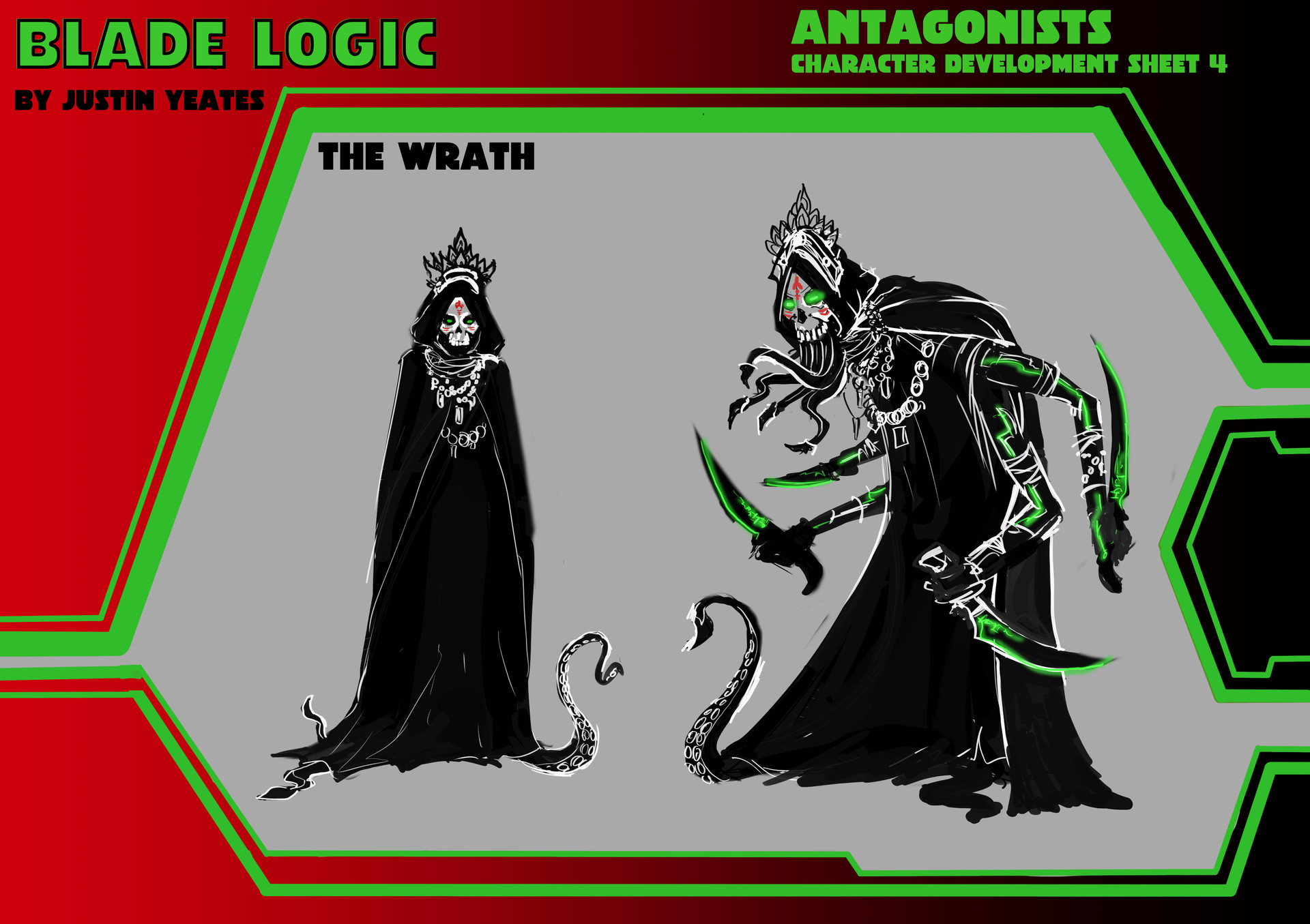 ArtStation - Blade Logic Character Design: Antagonists