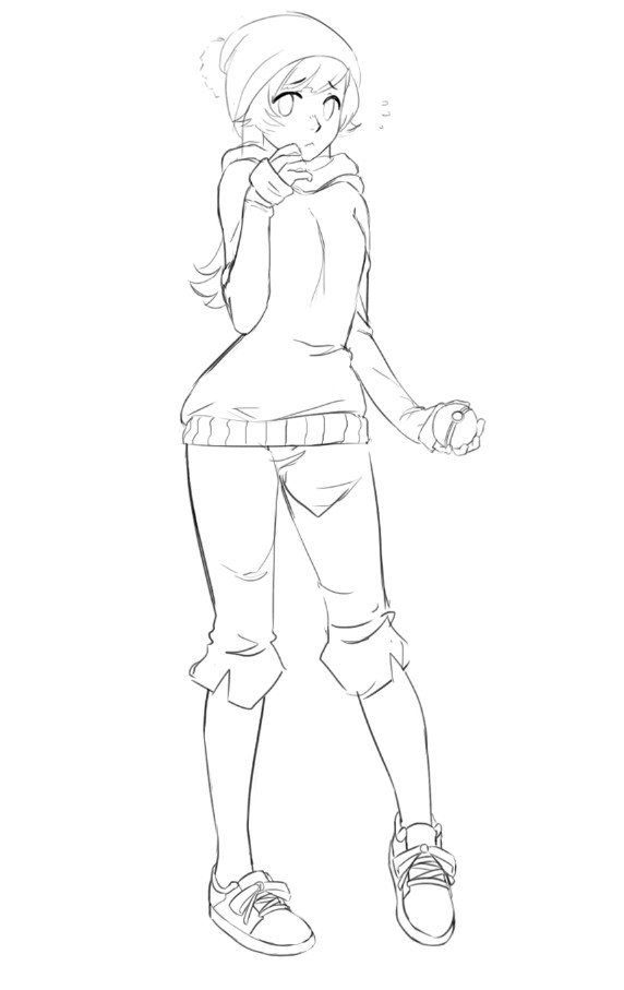 Girl Pokemon Trainer Base