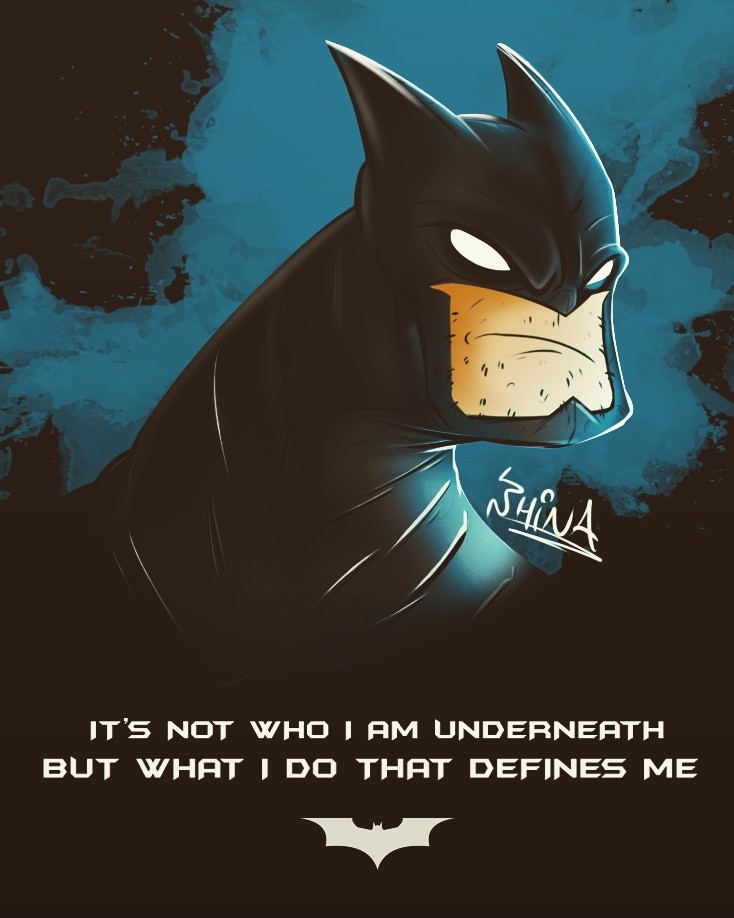 ArtStation - Batman Quote