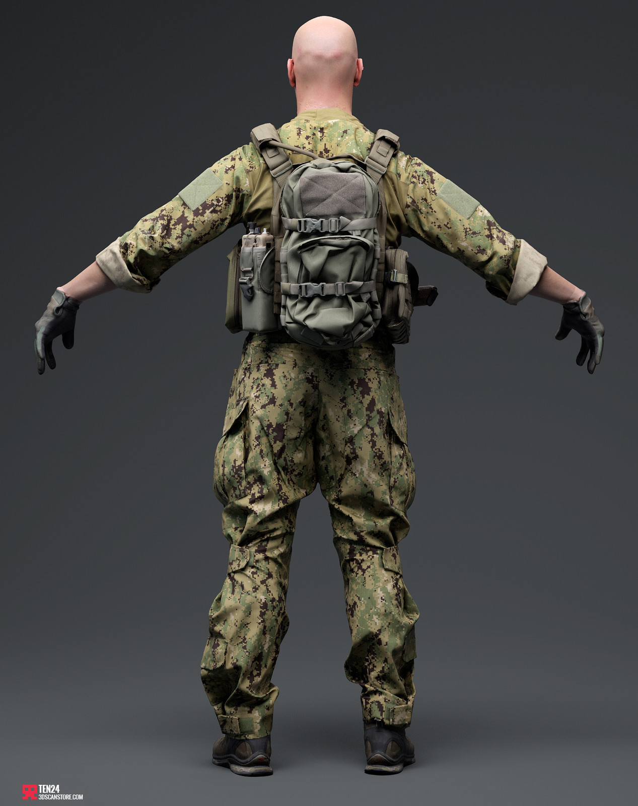 3D Scan Store - AOR 2 Military Body Scans