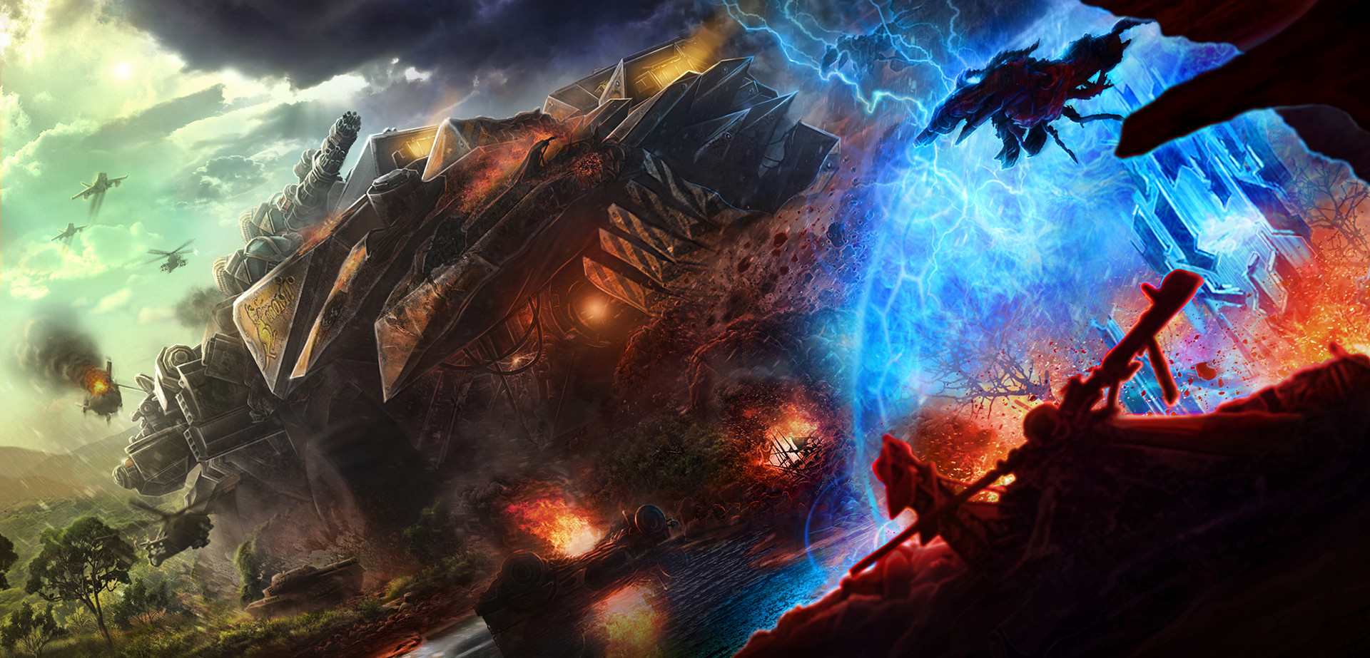 Aleksandra Mokrzycka - Concept Art illustrations for Exor Studios