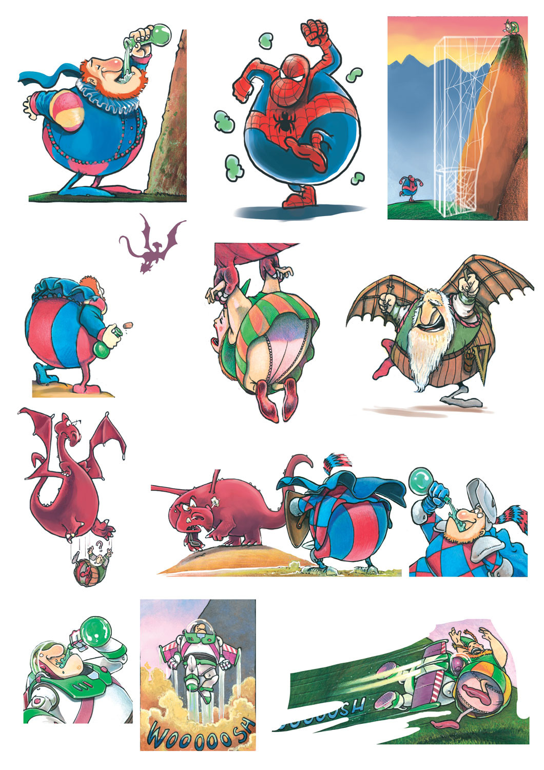 ArtStation - Bebo - Prince, Princess and the Dragon