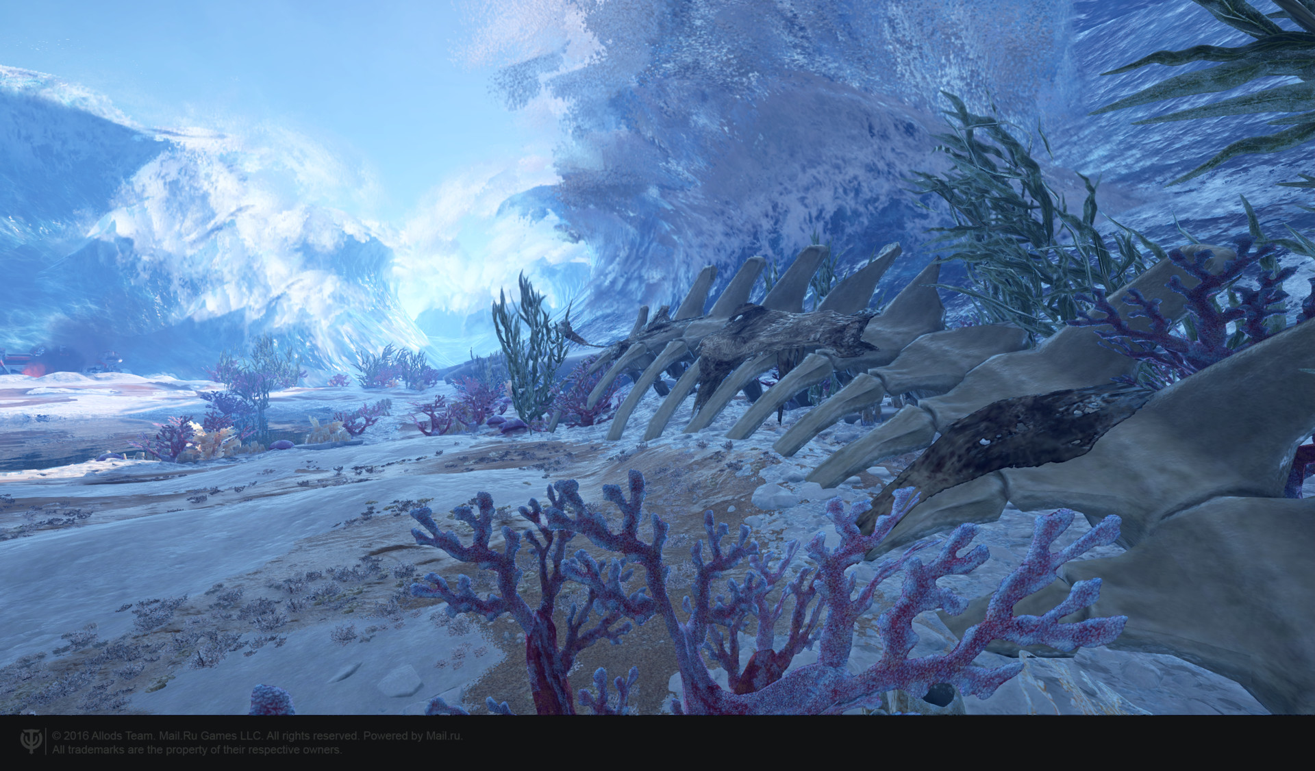 ArtStation - Skyforge Frozen Sea map