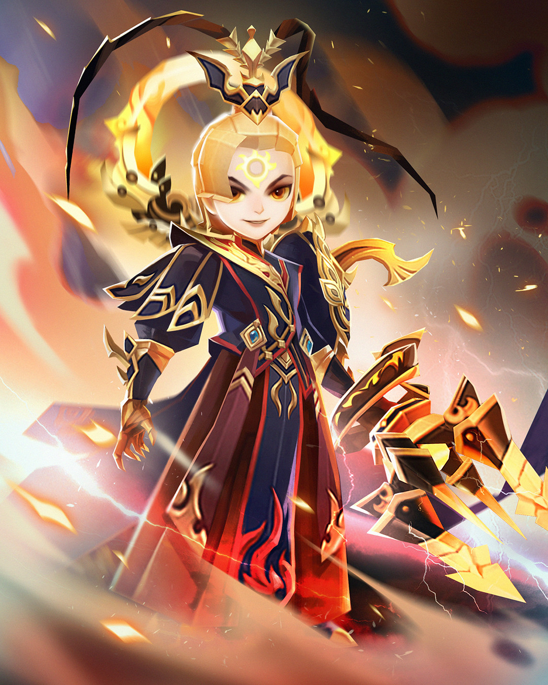 ArtStation - Xworld skin 枭雄