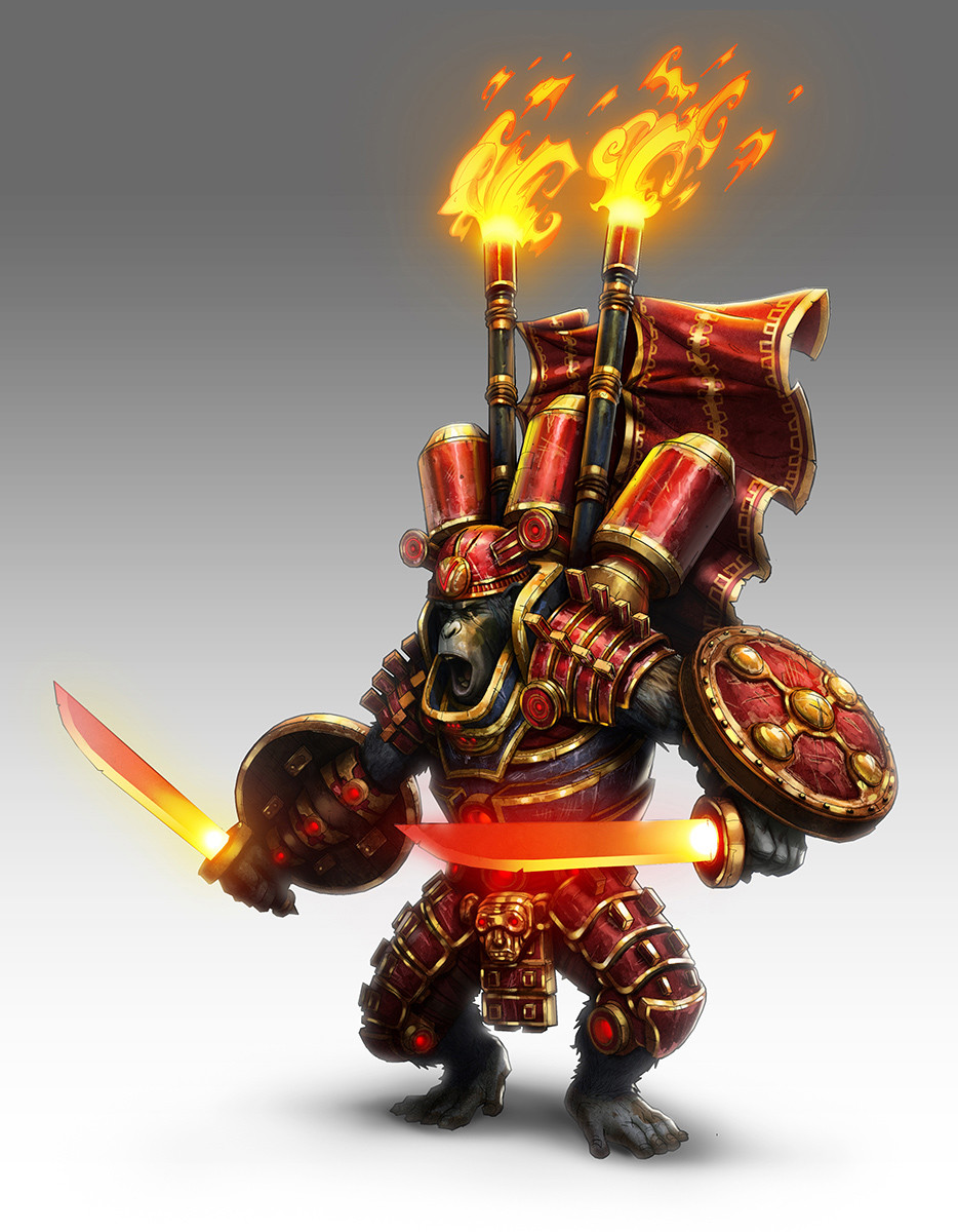 ArtStation - Armored Ape