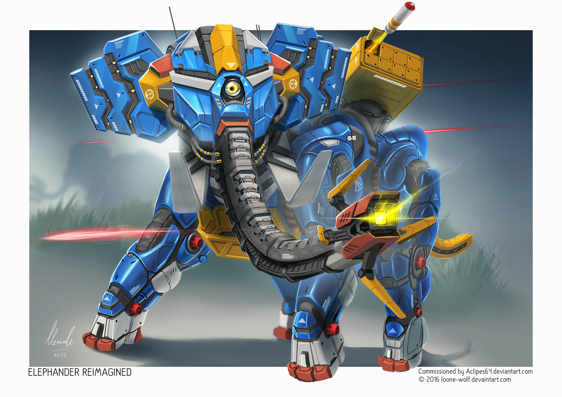 ArtStation - Commission: Elephander Reimagined