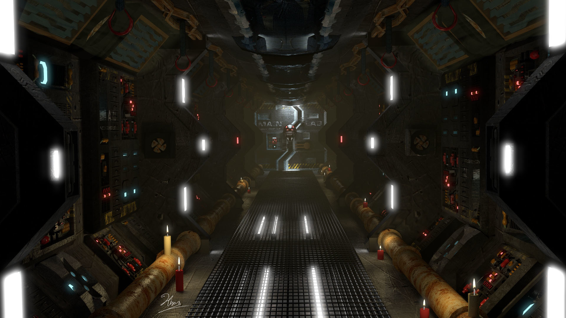 ArtStation - Main lab entrance