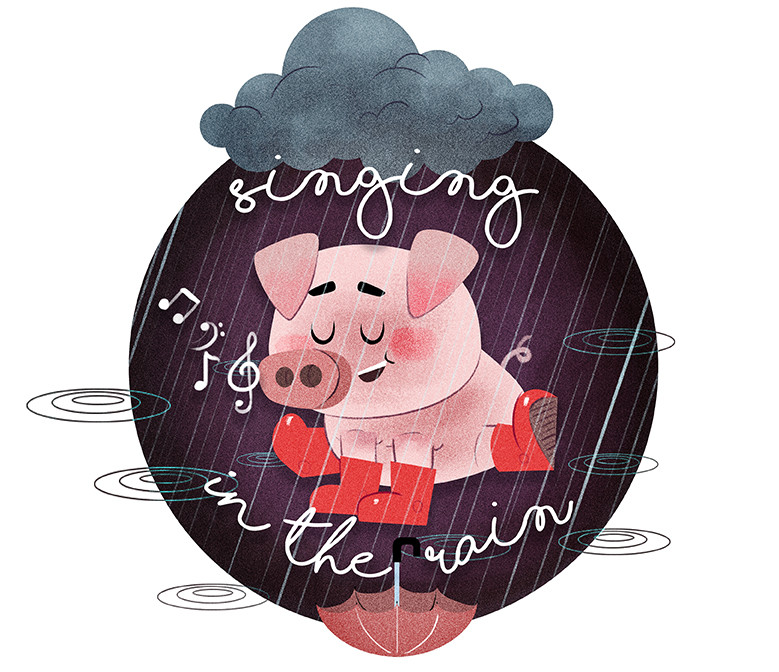 ArtStation - Singing in the rain