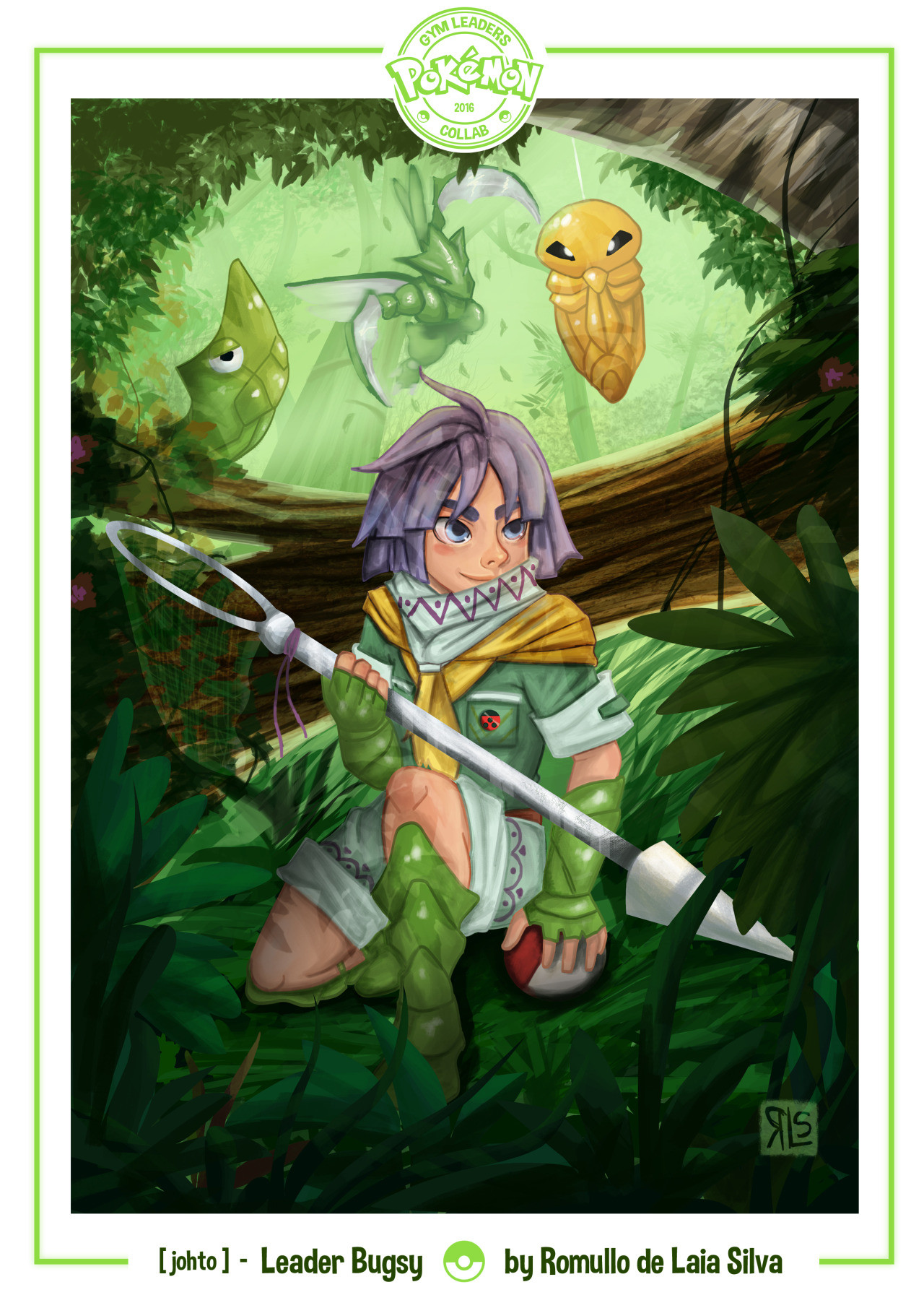 ArtStation - Bugsy Pokemon