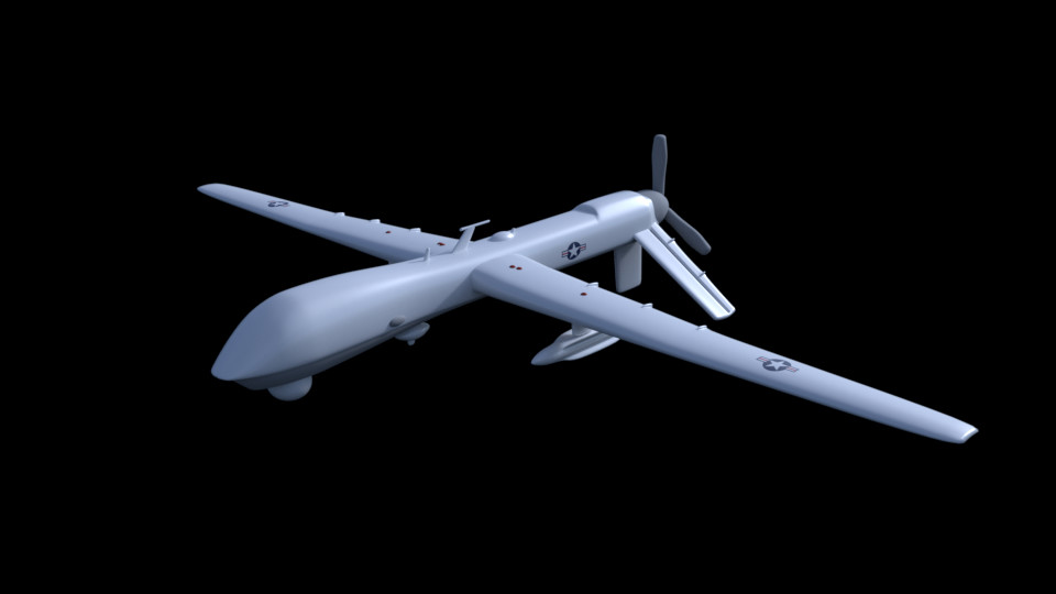 ArtStation - Predator Drone