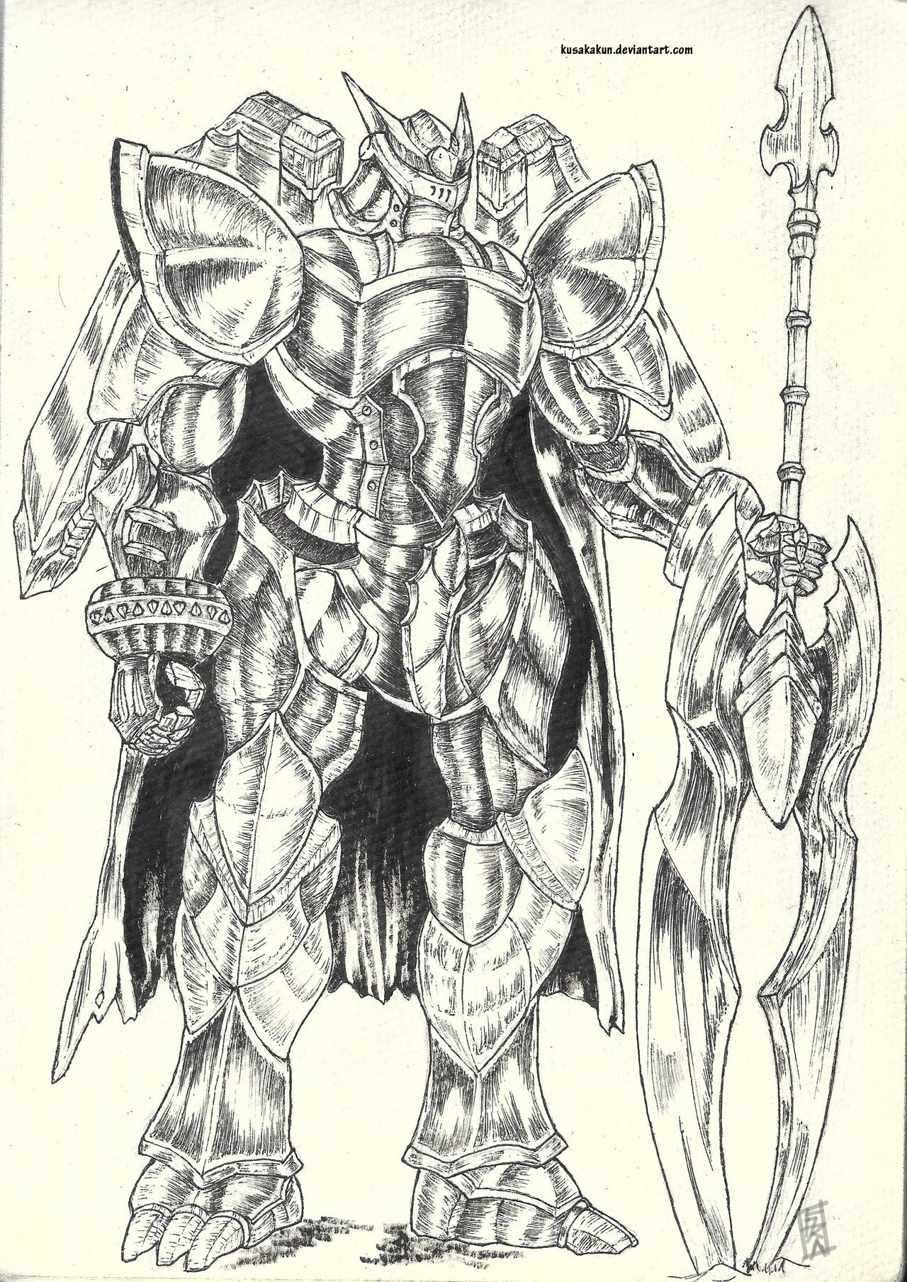 ArtStation - Medieval alphamon