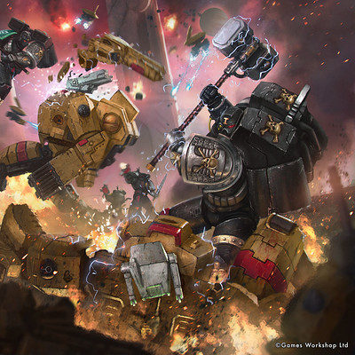 Rafater - Warhammer 40K - Space Wolves - Firehowler Wulfen