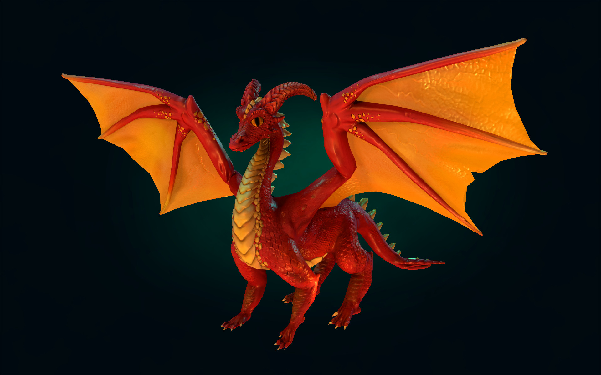 ArtStation - Smug the Dragon