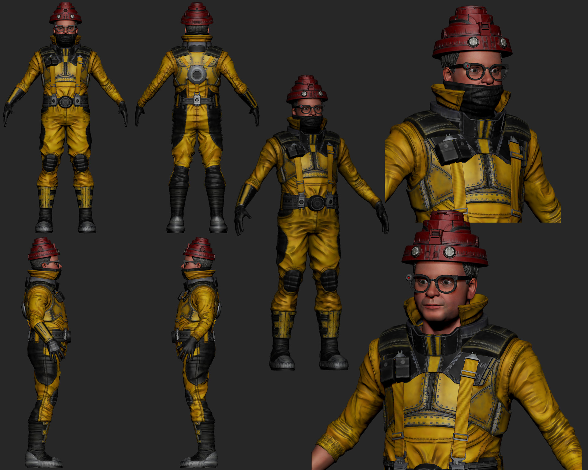 ArtStation - DEVO Sci-Fi suit