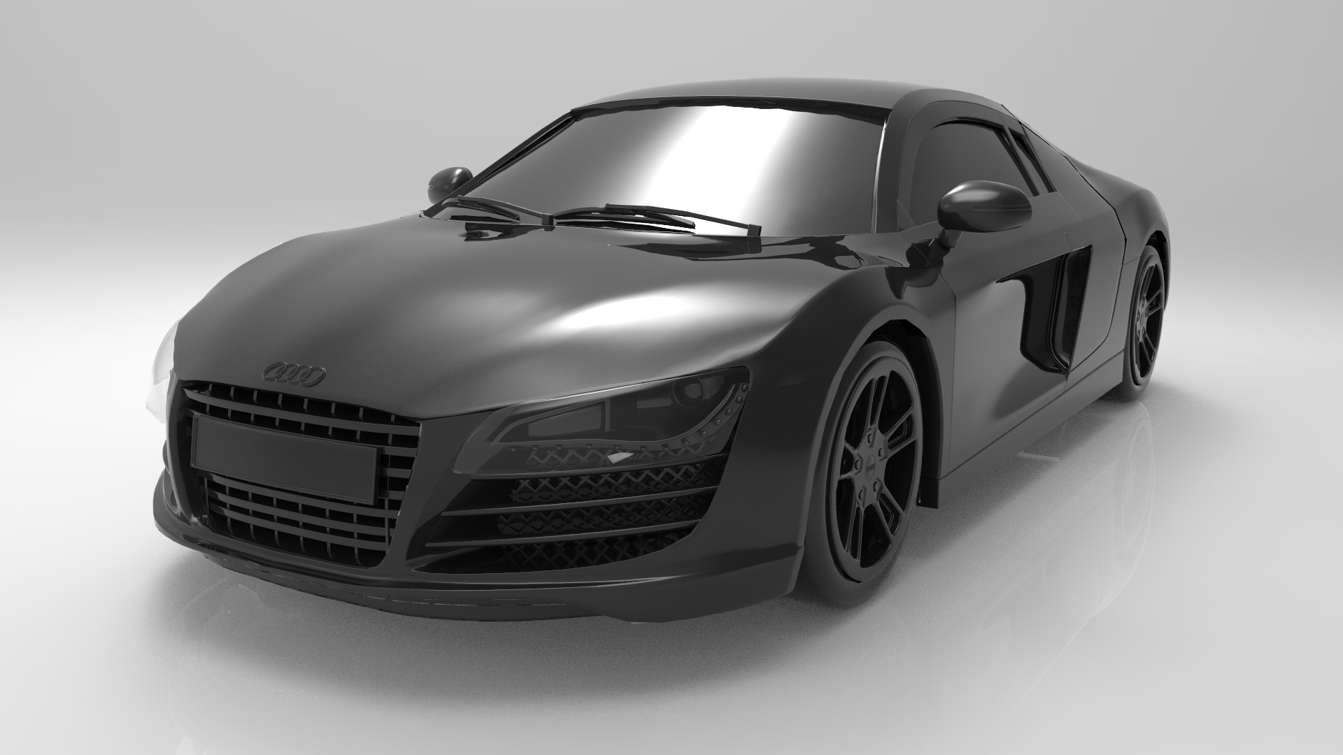 ArtStation - Audi R8 – WIP. Test Render.