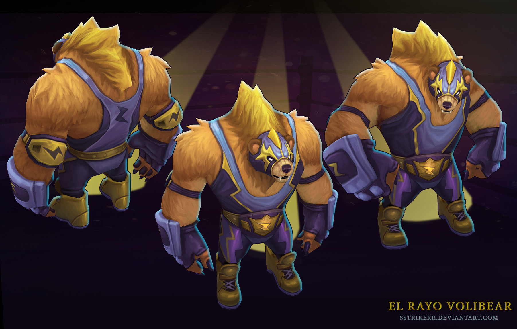 ArtStation - El Rayo Volibear