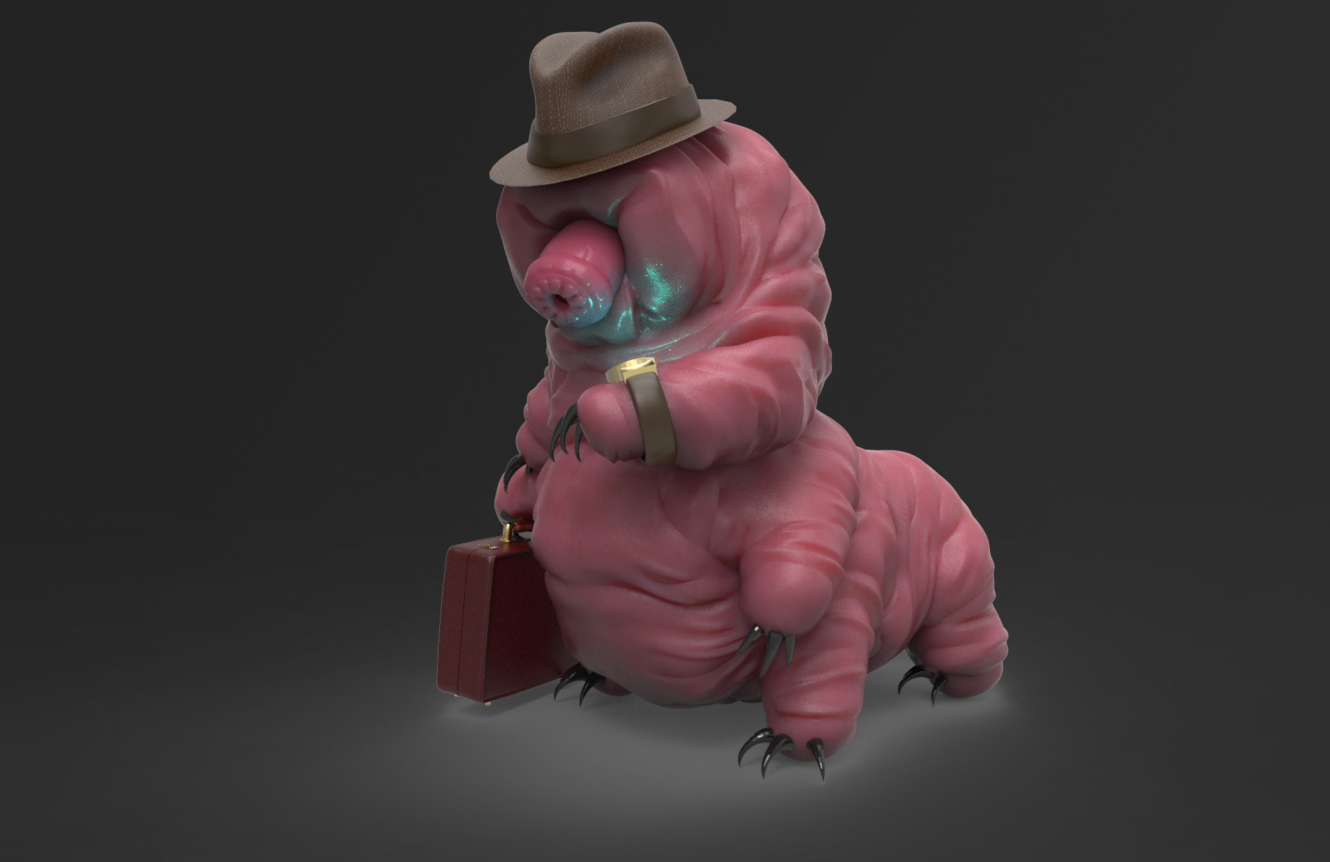 ArtStation - Traveling Tardigrade