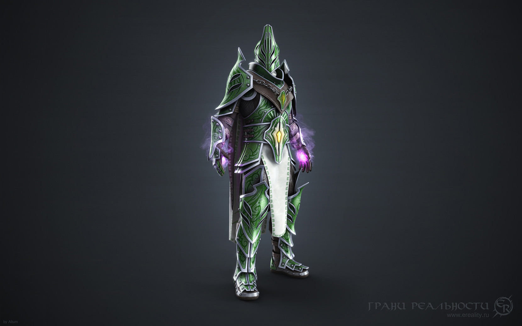 ArtStation - Mage Knight Character on Ereality project