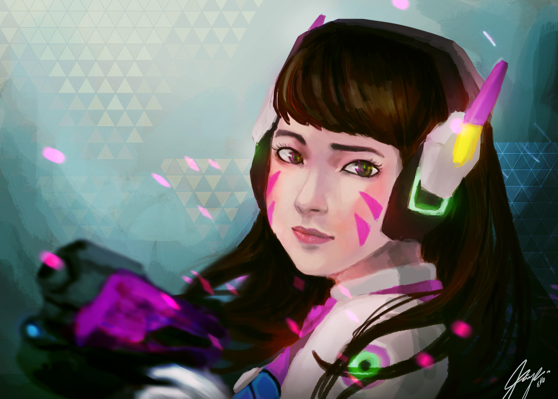 ArtStation - Overwatch - D.Va