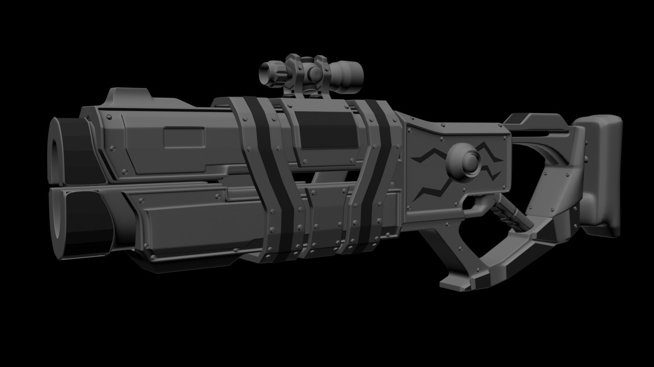 ArtStation - RailGun