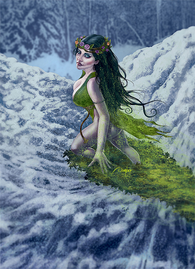 ArtStation - SPRING GODDESS