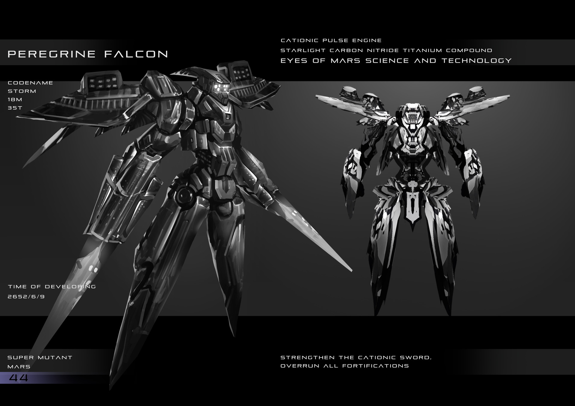 ArtStation - peregrine falcon