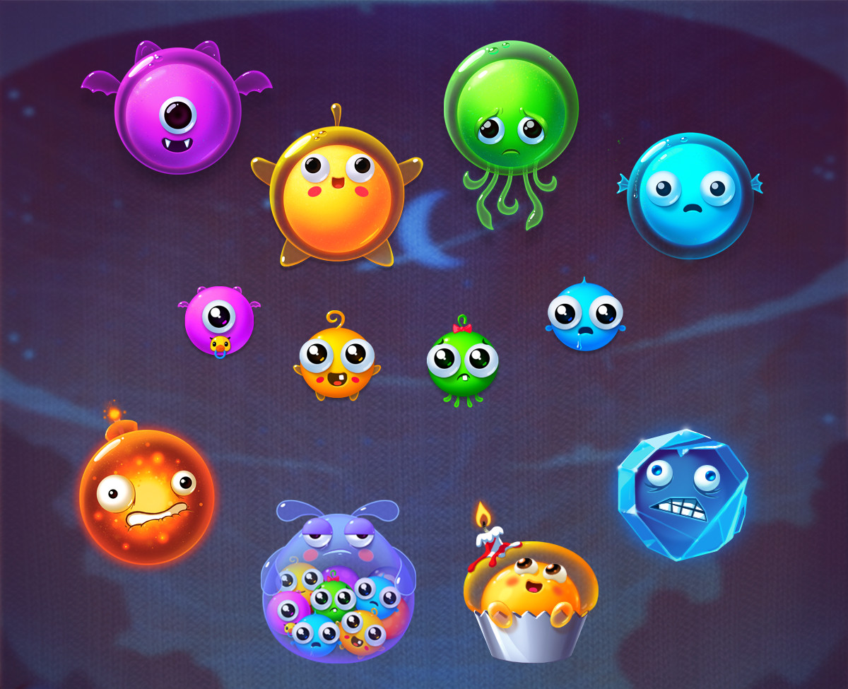 ArtStation - Some of the Super Snack Time creatures