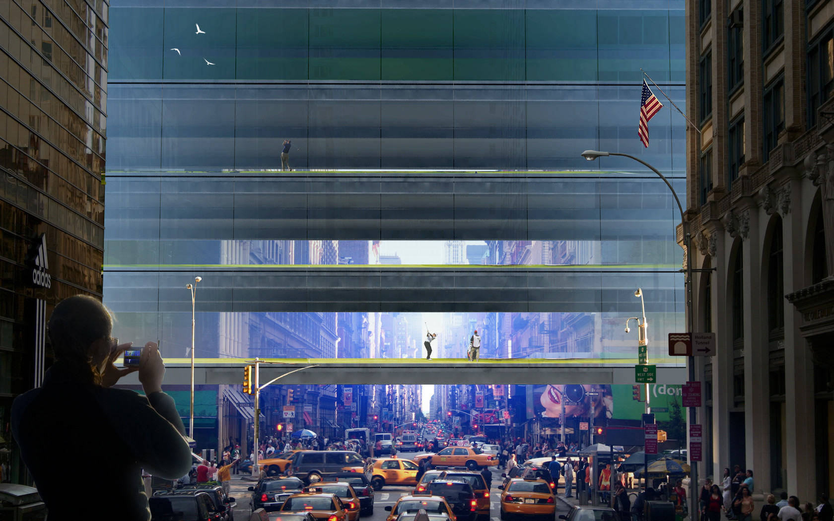 ArtStation - High Rise Golf Concept