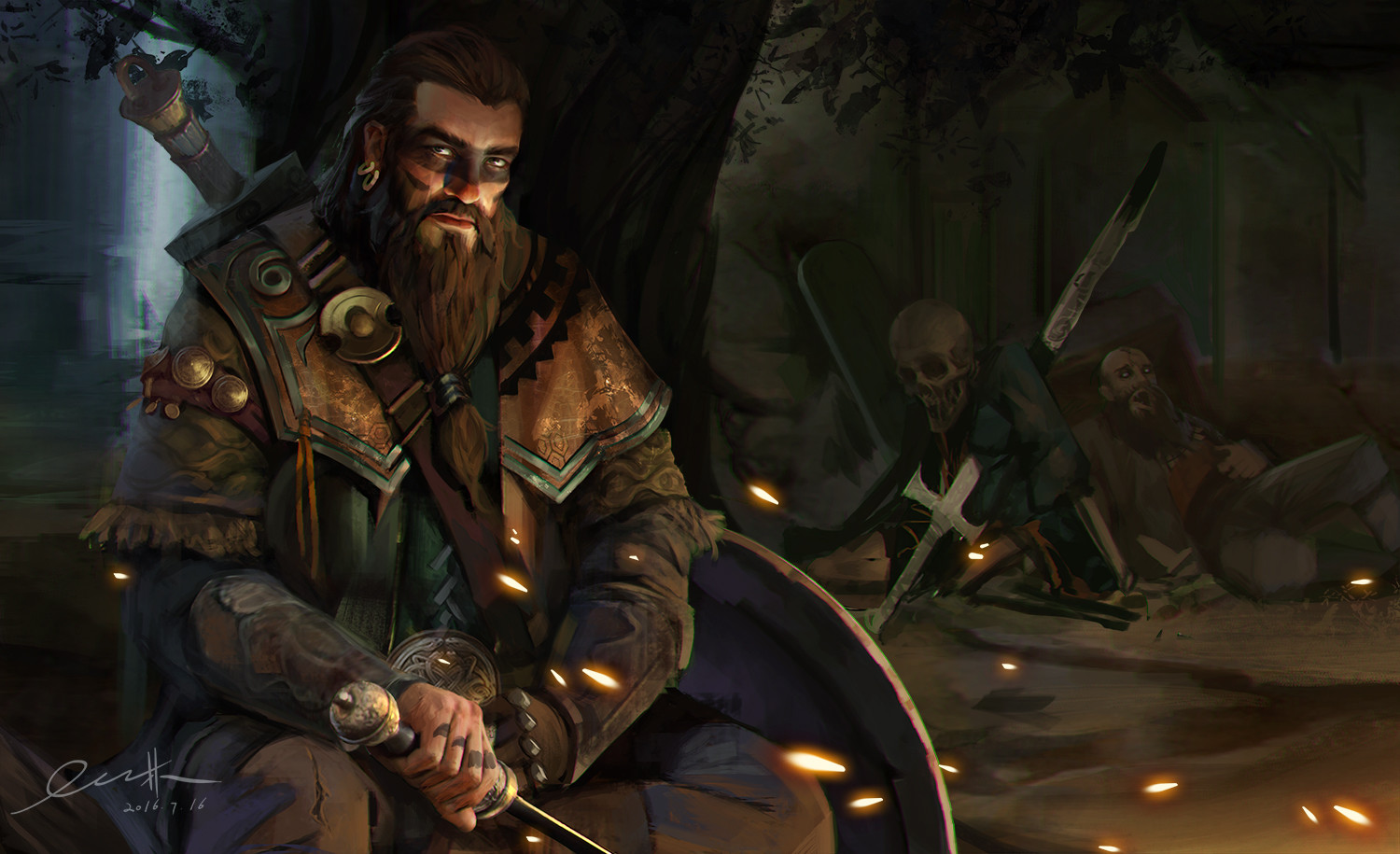 ArtStation - The night watchman