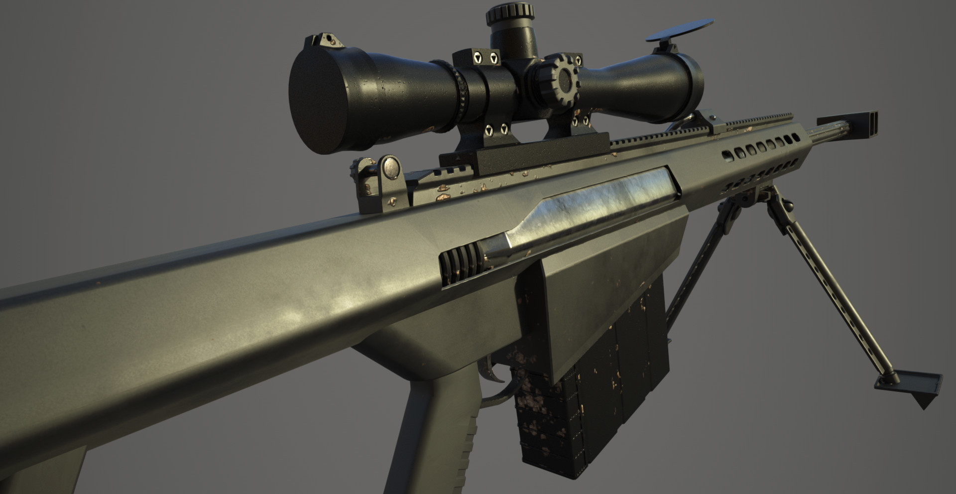 ArtStation - Barrett M107