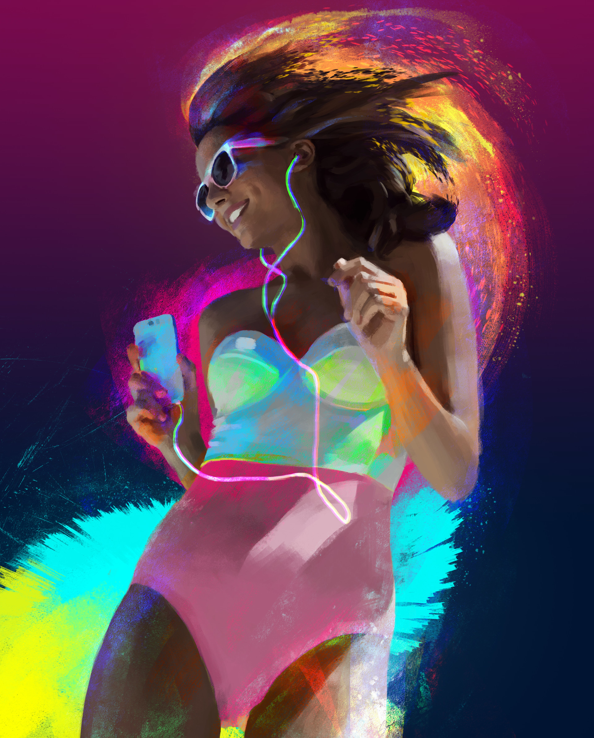 ArtStation - Sandra dancing