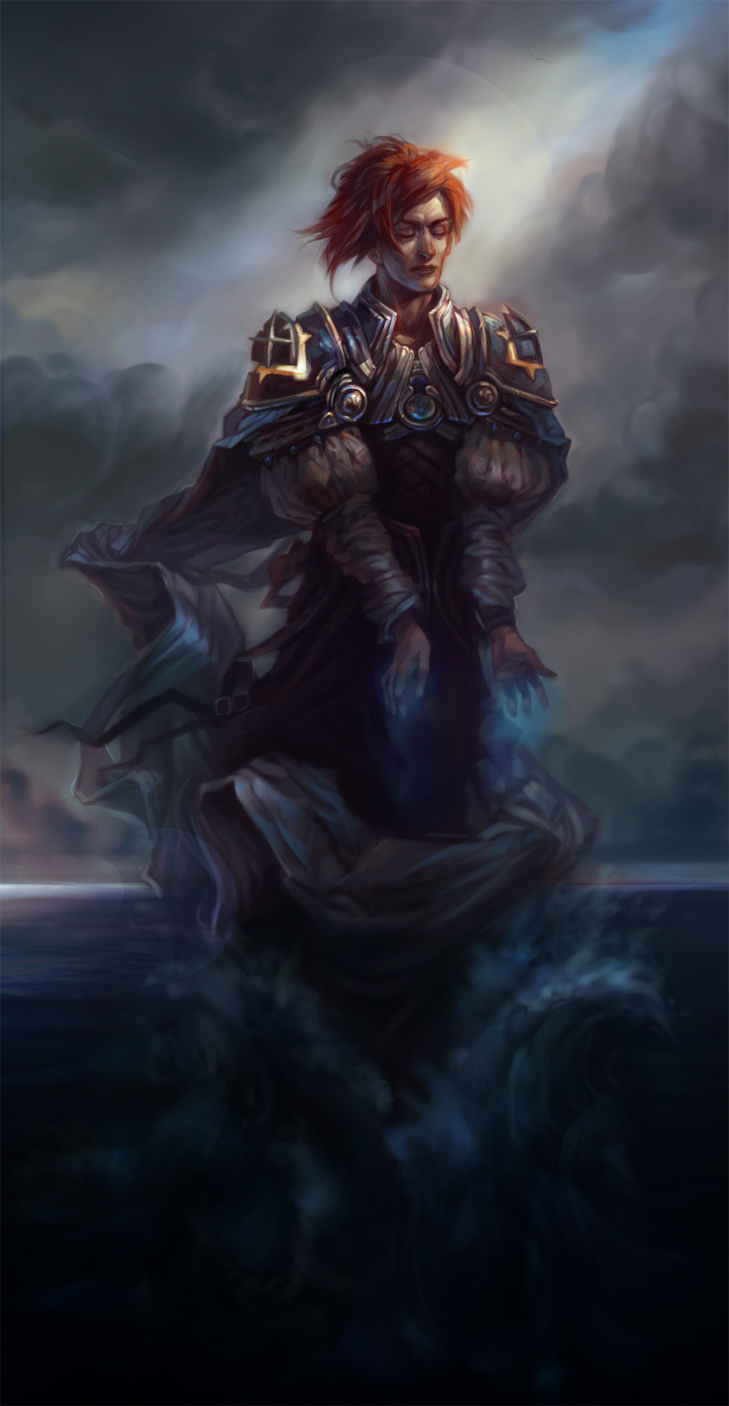ArtStation - Sea wizard