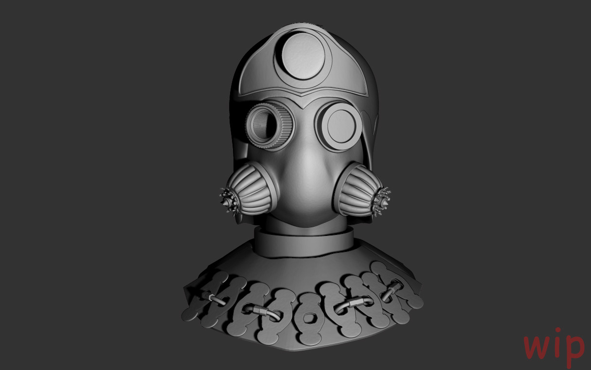 ArtStation - Steampunk Mask