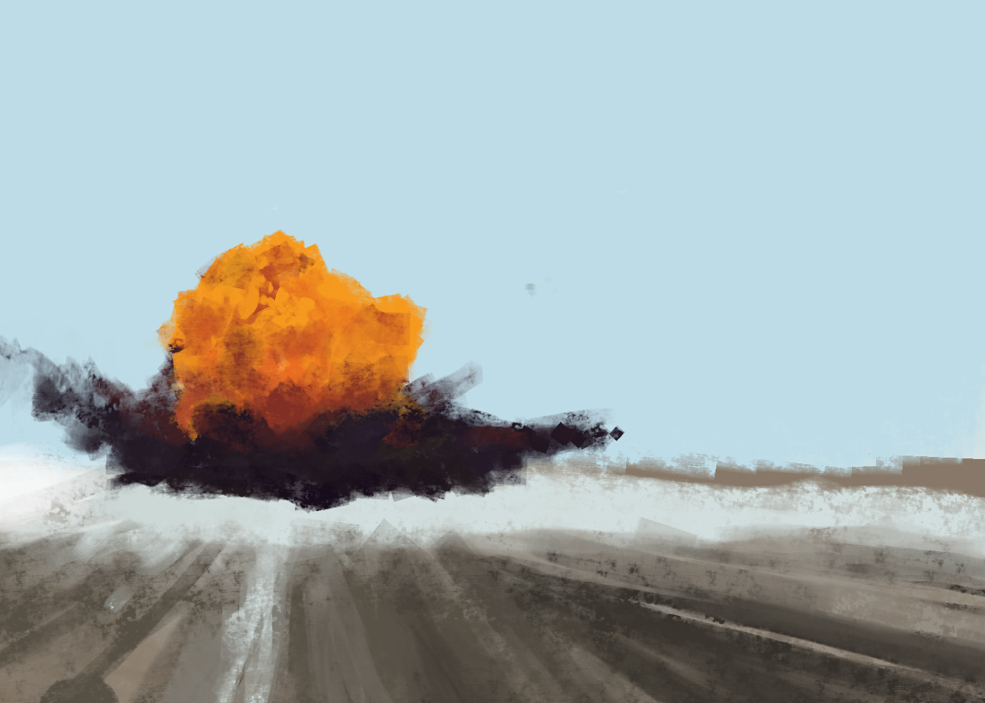 ArtStation - Study Explosion