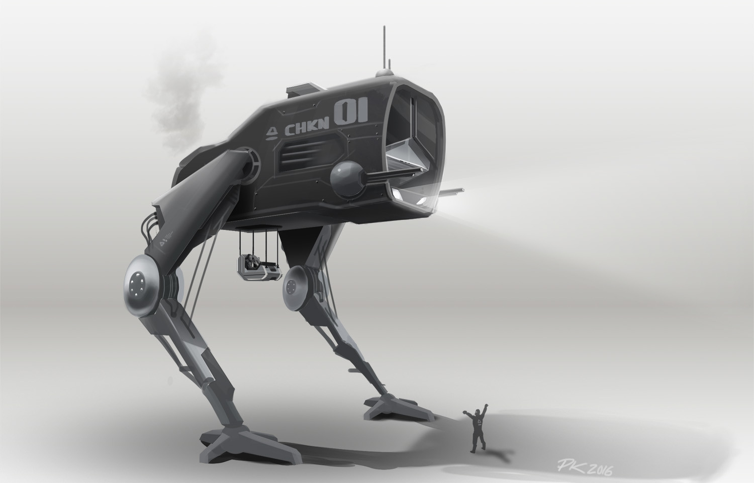 ArtStation - Mech Study