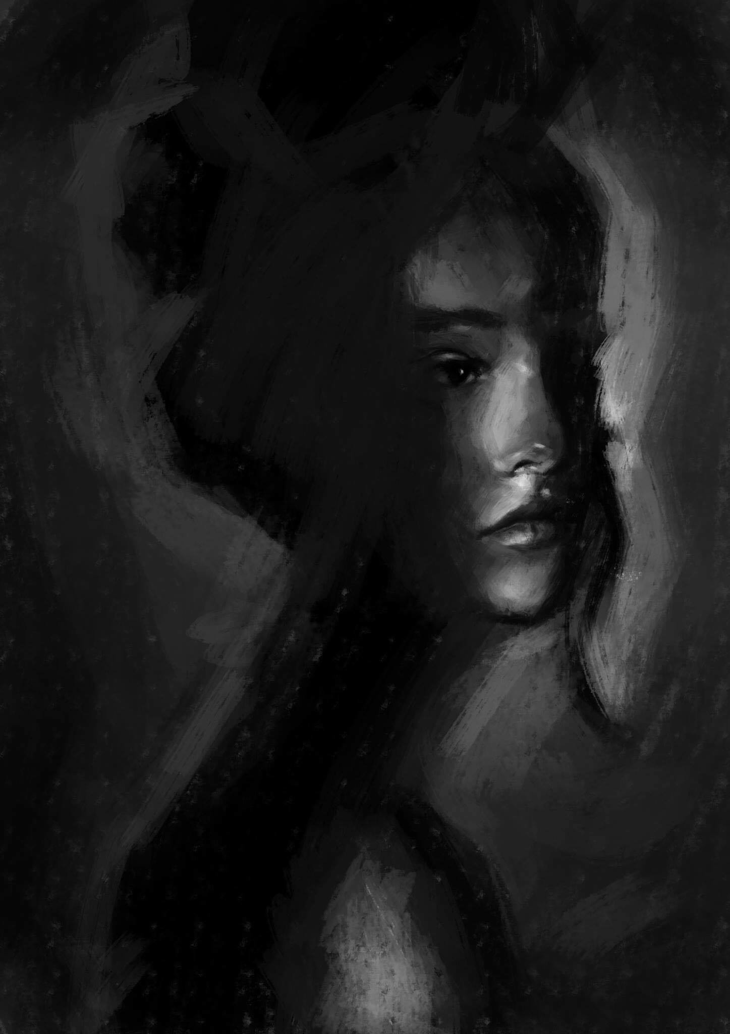 ArtStation - Portrait Sketch