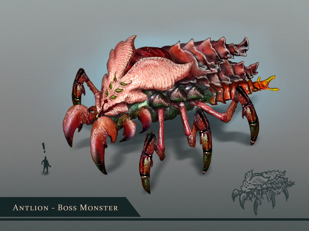 ArtStation - Antlion Concept