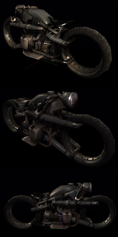 ArtStation - Hubless Motorcycle Concept