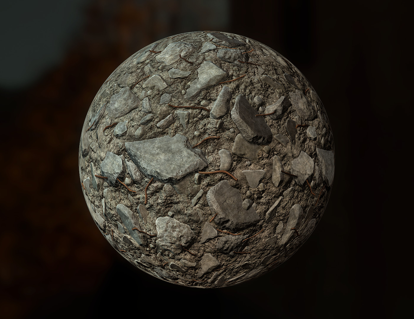 Minah Kim - concrete rubble tile