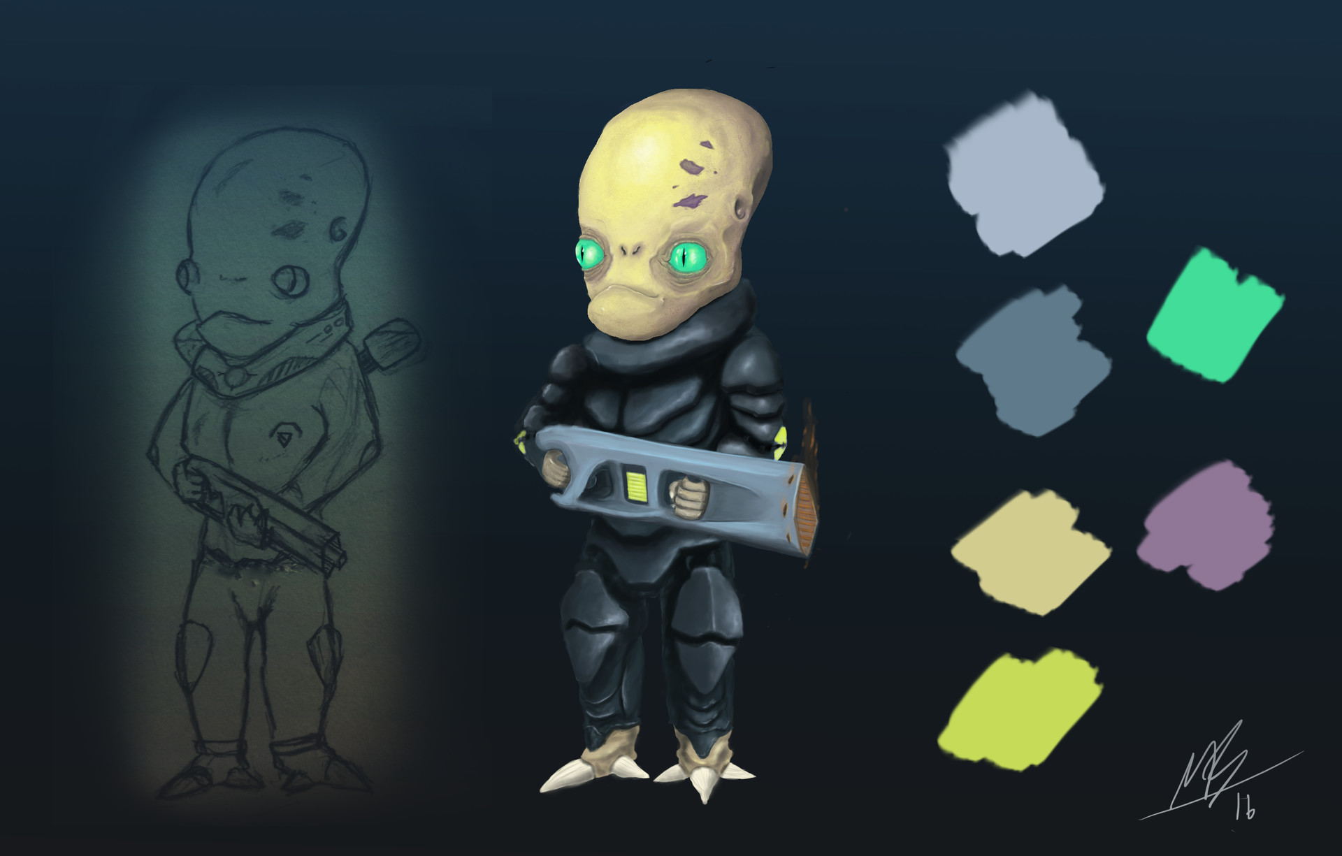 ArtStation - Alien - Concept Art