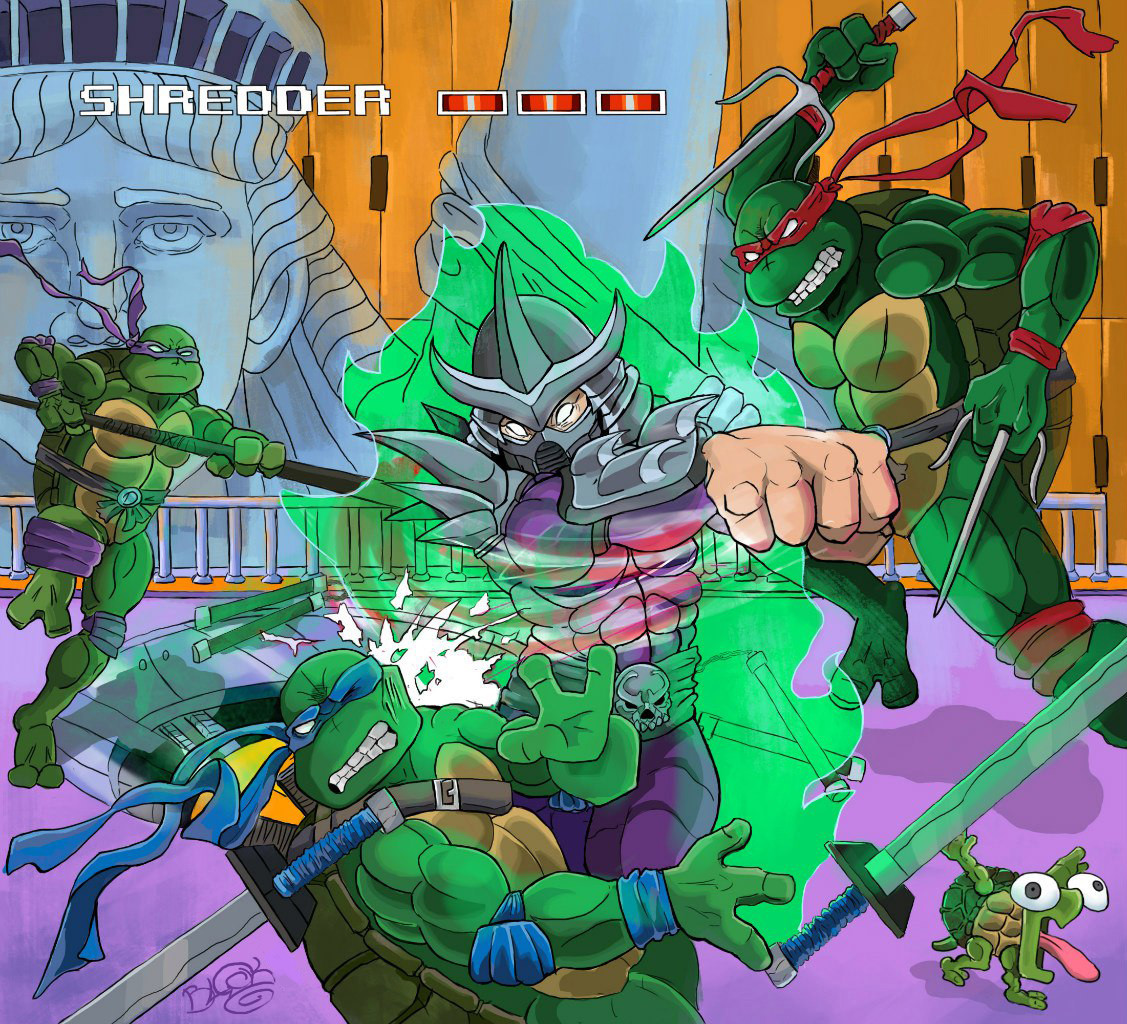 ArtStation - TMNT